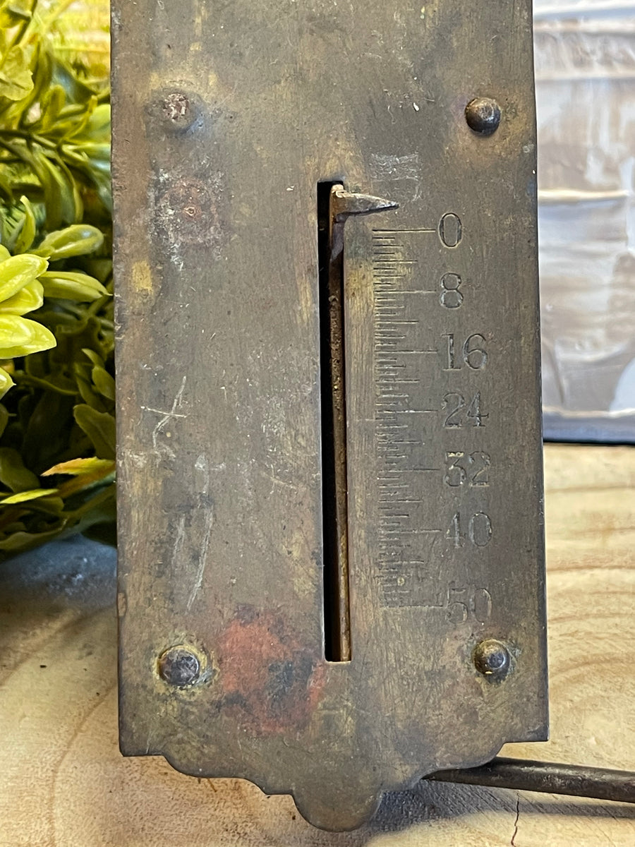 Antique Brass Chatillon's Improved Spring Balanced Scale – The Gentleman's Stache, DBA ...