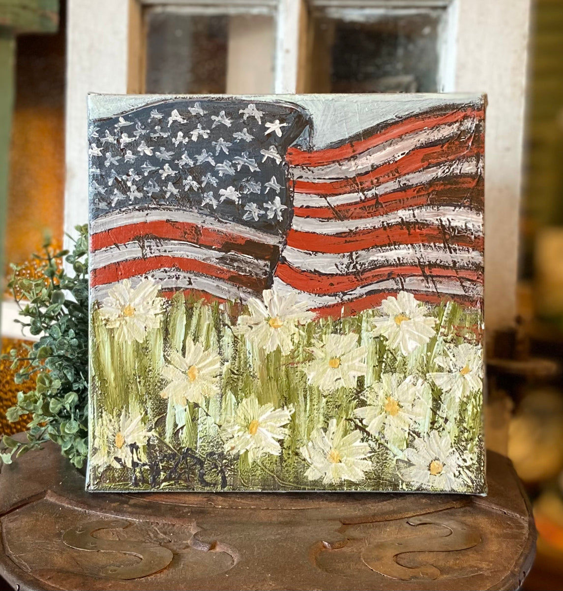 Jill Harper Paintings – The Gentleman's Stache, DBA Mercantile 1858