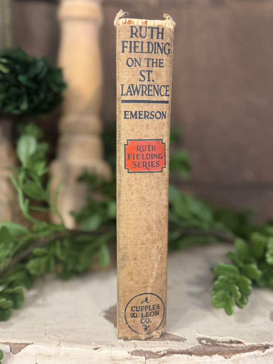 Antique Book "Ruth Fielding On The St. Lawrence" 1922 – The Gentleman's ...