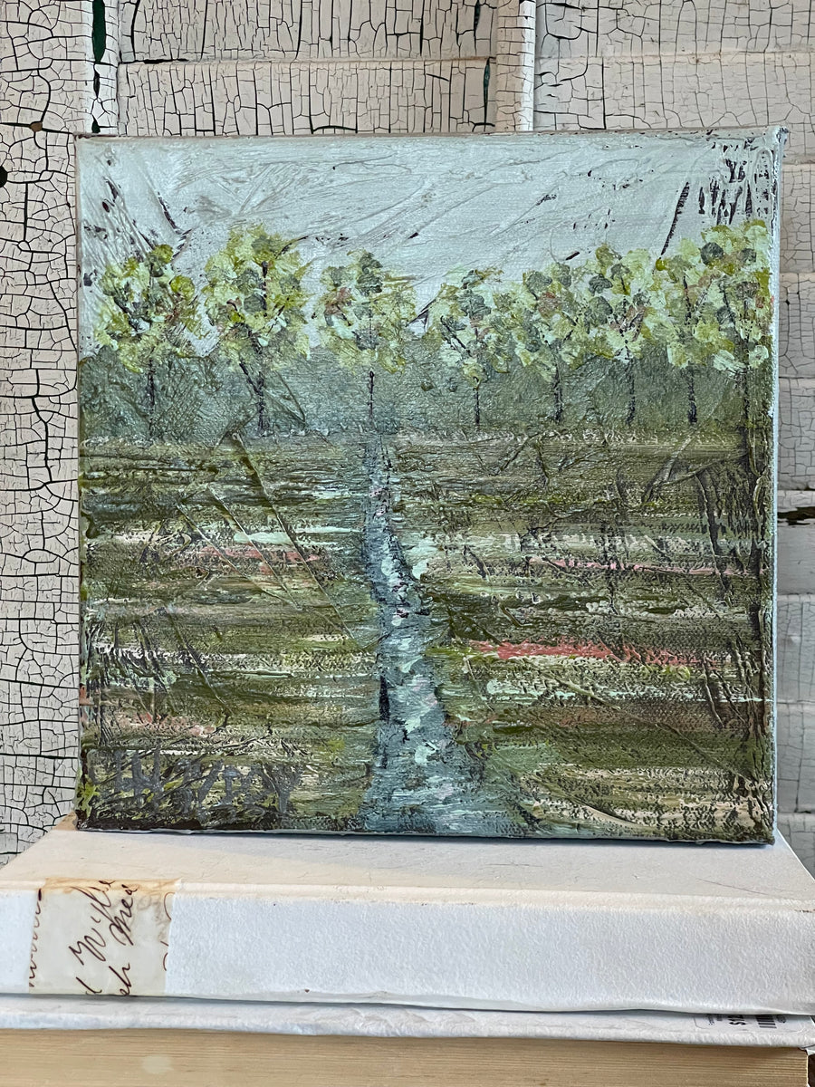 Jill Harper 8" Landscape Canvas Painting – The Gentleman's Stache, DBA ...
