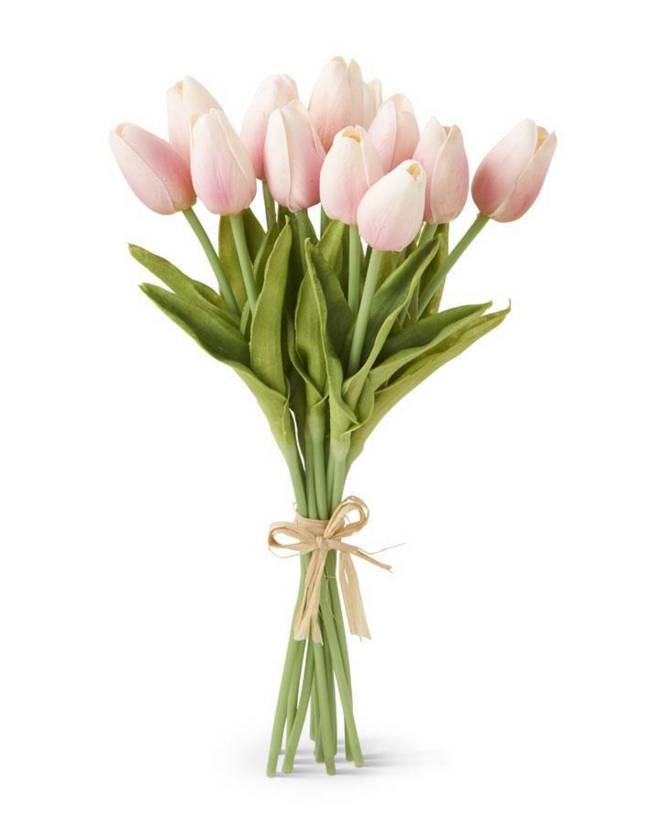 Real Touch Pale Pink Tulip Bundle – The Gentleman's Stache, DBA ...