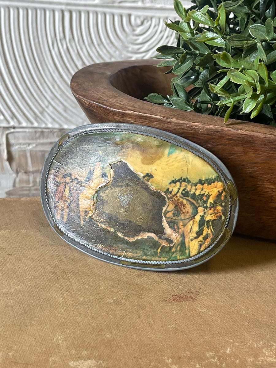 Cool Vintage Worn Belt Buckle – The Gentleman's Stache, DBA Mercantile 1858