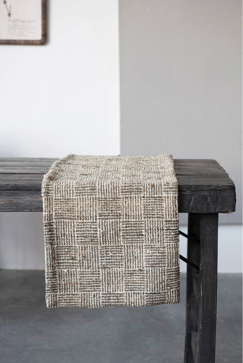 Woven Cotton Blend Table Runner – The Gentleman's Stache, DBA ...