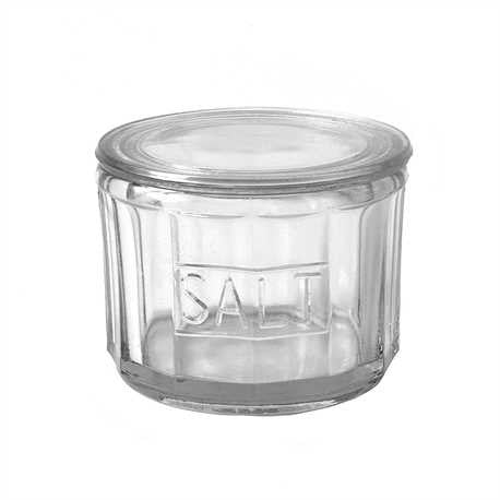 Glass Salt Jar – The Gentleman's Stache, DBA Mercantile 1858